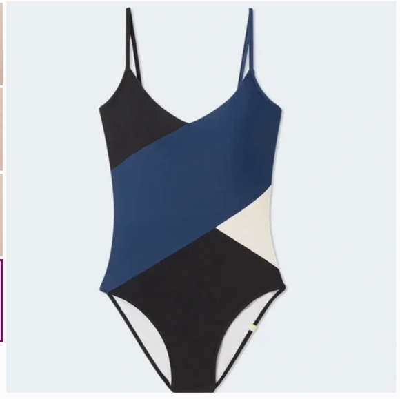 summersalt | Swim | Summersalt The Long Torso Marina Blue And Black ...